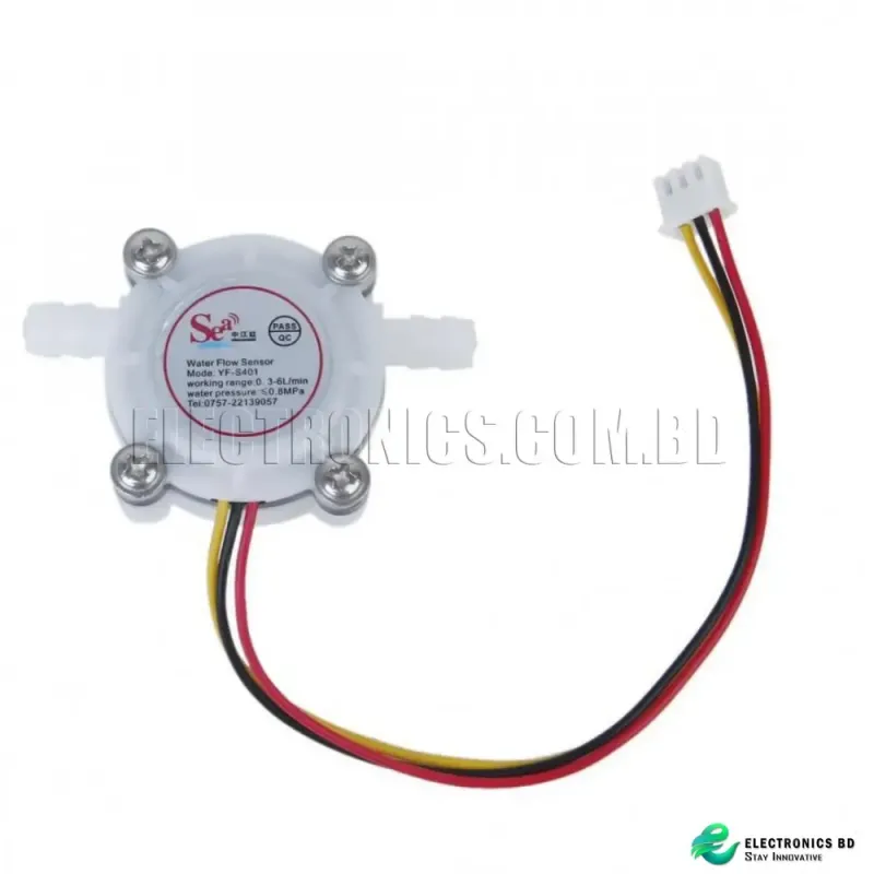 YF-S401 Water Flow Sensor Flowmeter - Latest Price in Bangladesh BD