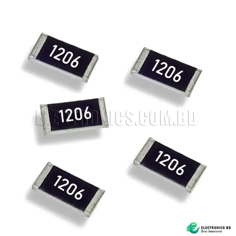 Resistor 100M ohm 1/4W 0.25W 1% SMD 1206 - Latest Price in Bangladesh BD