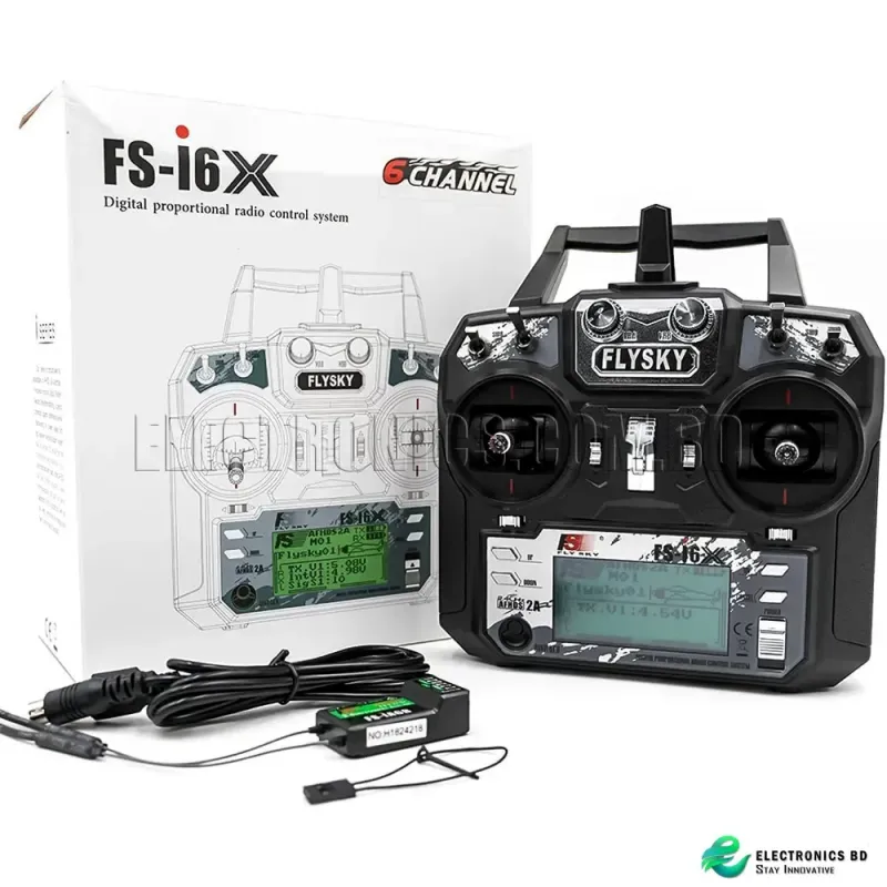Flysky FS i6X 10CH 2.4GHz AFHDS RC Transmitter - Latest Price in ...