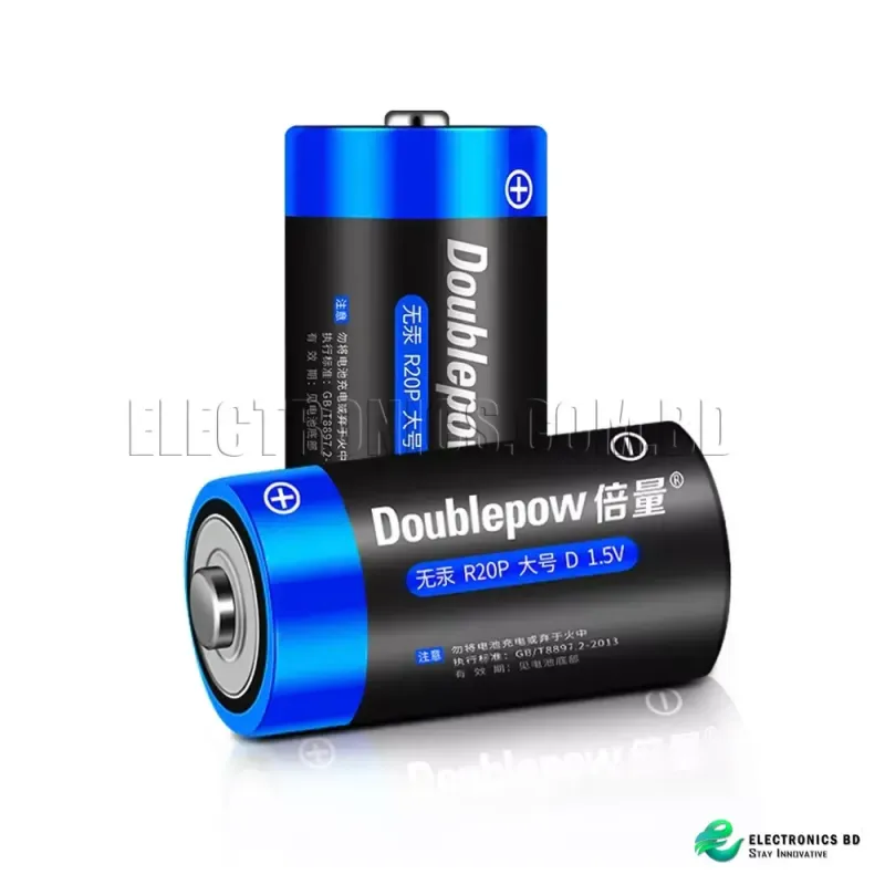 Doublepow 1.5V R20P D Size Battery - Latest Price in Bangladesh BD