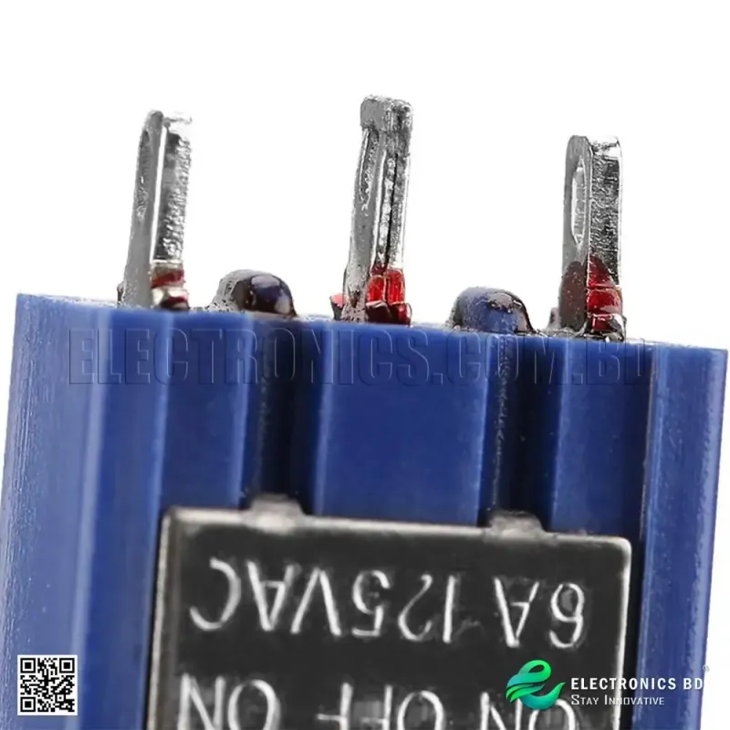 3-Pin 6mm 6A 125V AC SPDT 3-Position Toggle Switch - Latest price in ...
