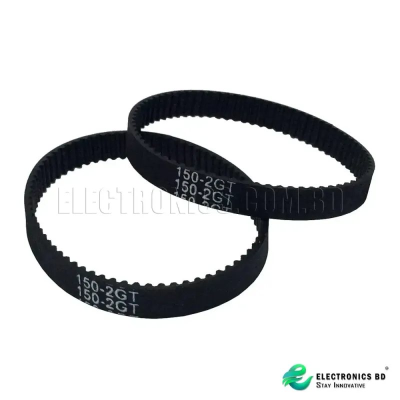 150mm 150-2GT-6 GT2 Closed Loop Timing Belt 6mm Width | Latest price in ...