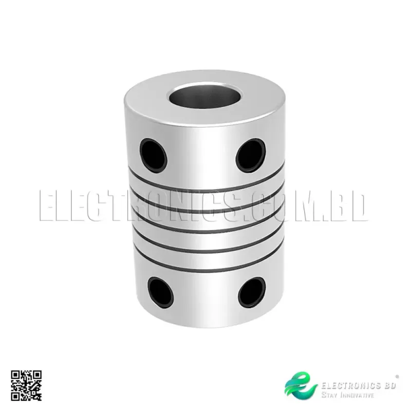 D19L25 6 x 10mm Aluminum Flexible Shaft Coupler Connector for CNC ...