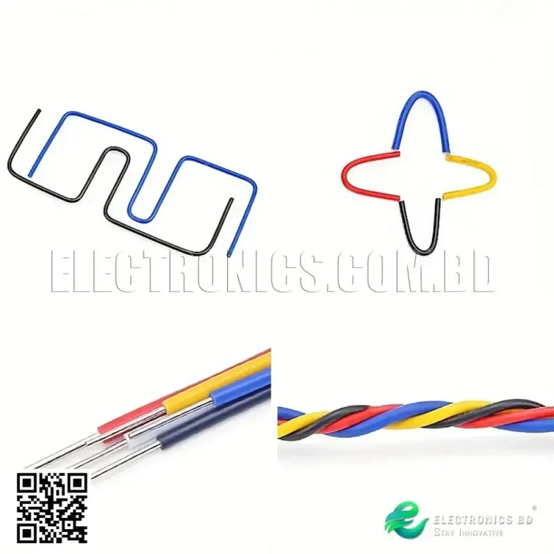 (GREEN) 22 Awg 35CM Solid Wire Electrical Wire Cable 22 Gauge UL1007 ...