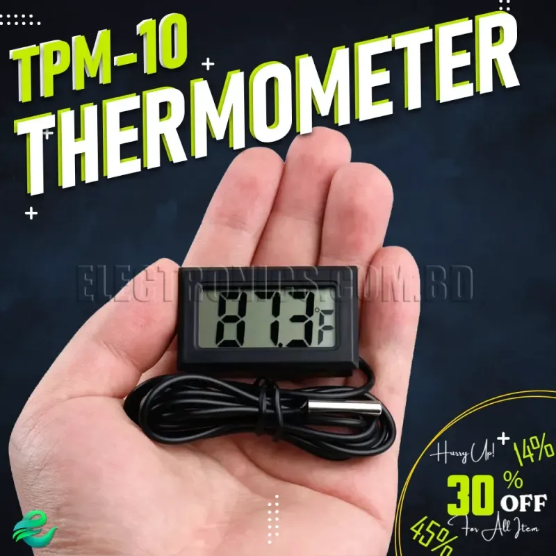 TPM-10 Digital Thermometer with Probe – Latest price in Bangladesh BD