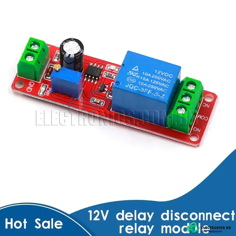 5V 0-10sec Delay Timer Switch Adjustable Relay Module - Latest price in ...
