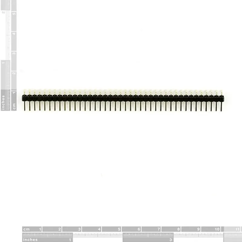 40x1 Right Angle Male Header 2.54mm – Latest price in Bangladesh BD