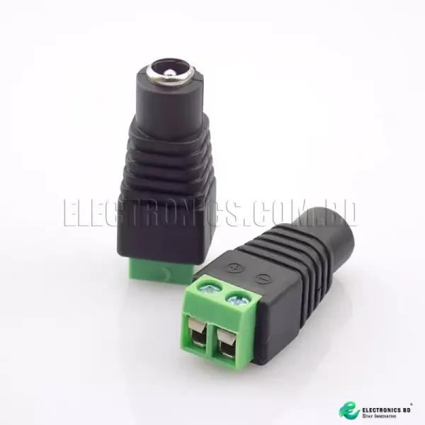 DC Barrel Power Jack Socket 5.5mm/2.1mm Female | Latest price in ...