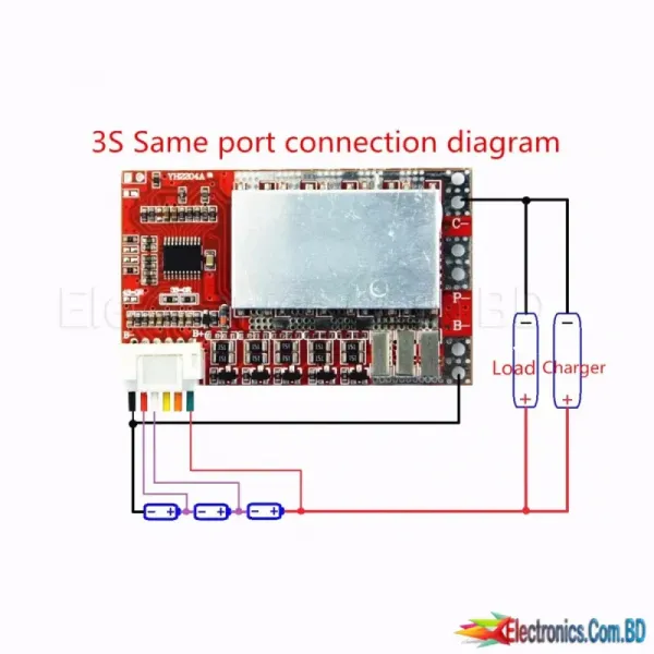 3S 50A BMS Board / 55A 3.7V Lithium Battery Protective Board | Latest ...