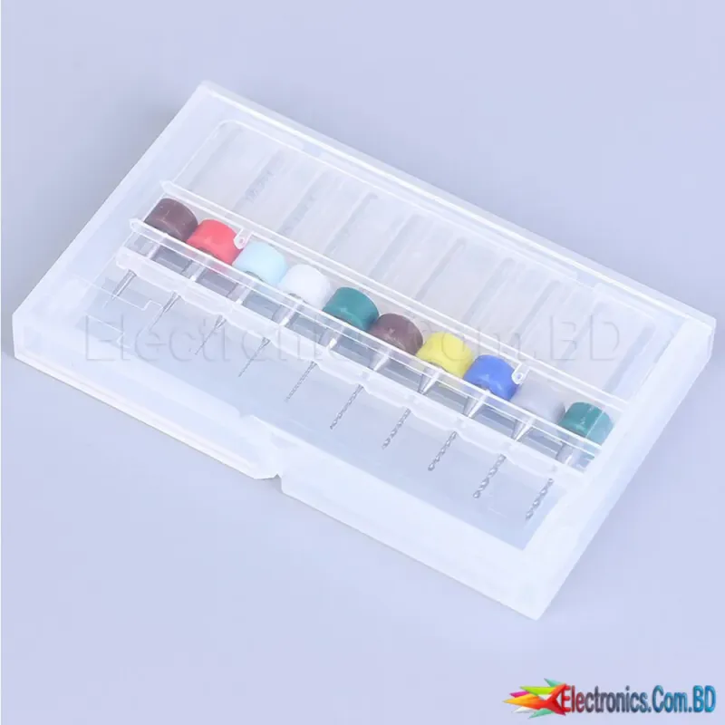 10pcs 0.1/0.3/1.1mm PCB Mini Drill Bit Tungsten Steel Carbide in Bangladesh