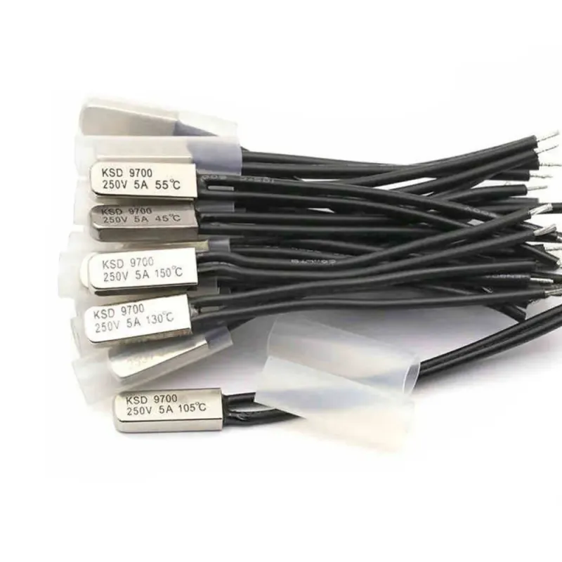 5A 250V KSD9700 120C Bimetal Disc Temperature Switch N/O Thermal ...