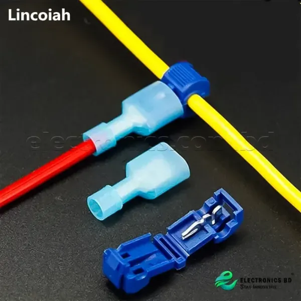 Quick Electrical Cable Connectors Snap Splice Lock Wire Terminal Crimp ...