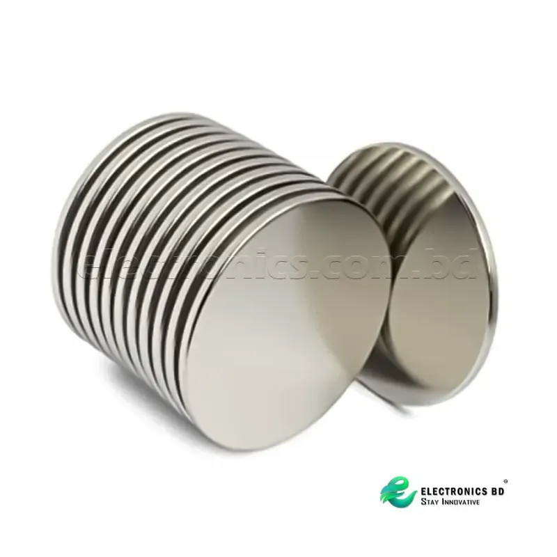 Neodymium Magnet Coin Shape 30 x 1.3 mm – Latest price in Bangladesh BD
