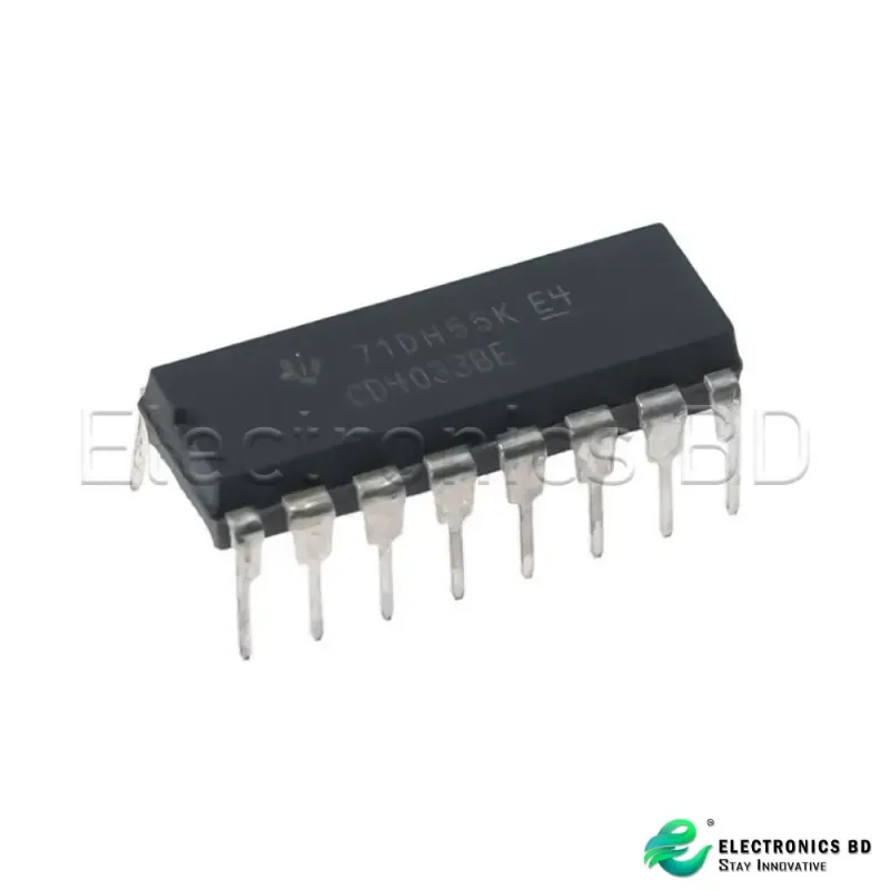 CD4033 4033 DIP 16 Pin IC - Latest Price in Bangladesh BD