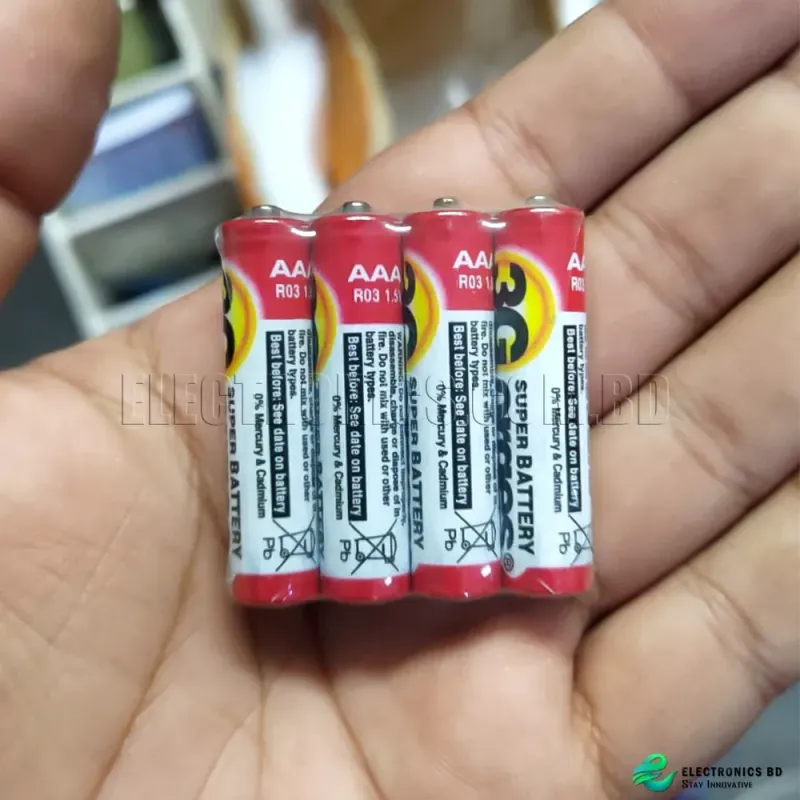 AAA Size Battery 1.5V (1 Pcs) - Latest price in Bangladesh BD