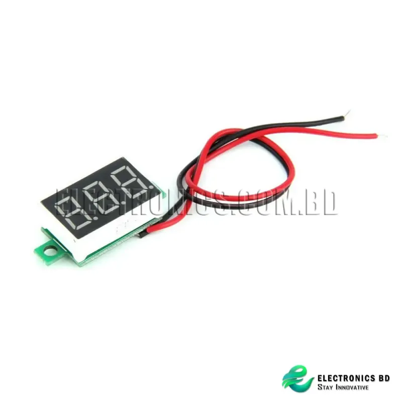 0.28 Inch 2.5V-30V Mini Digital Voltmeter Voltage Tester Meter - Latest ...