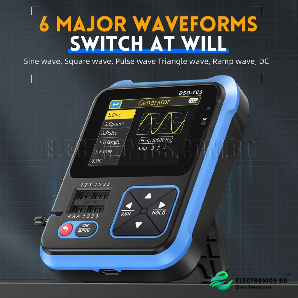 DSO-TC3 3-IN-1 Handheld Digital Oscilloscope - Latest price in Bangladesh